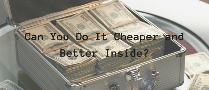 B2B Lead Gen: Can you do it cheaper and better inside?